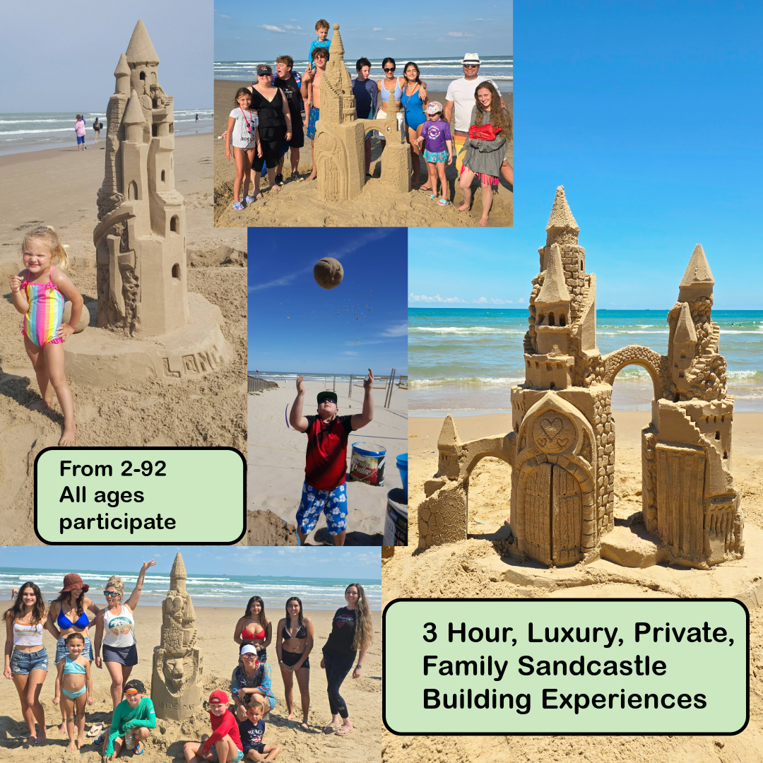 Sandcastle Building Lessons on South Padre Island